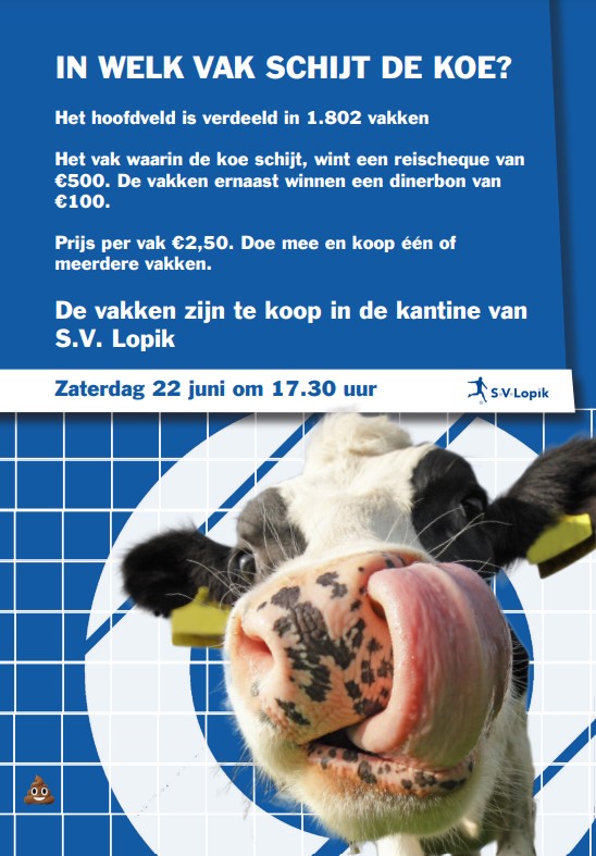 In welk vak schijt de koe? | S.V. Lopik