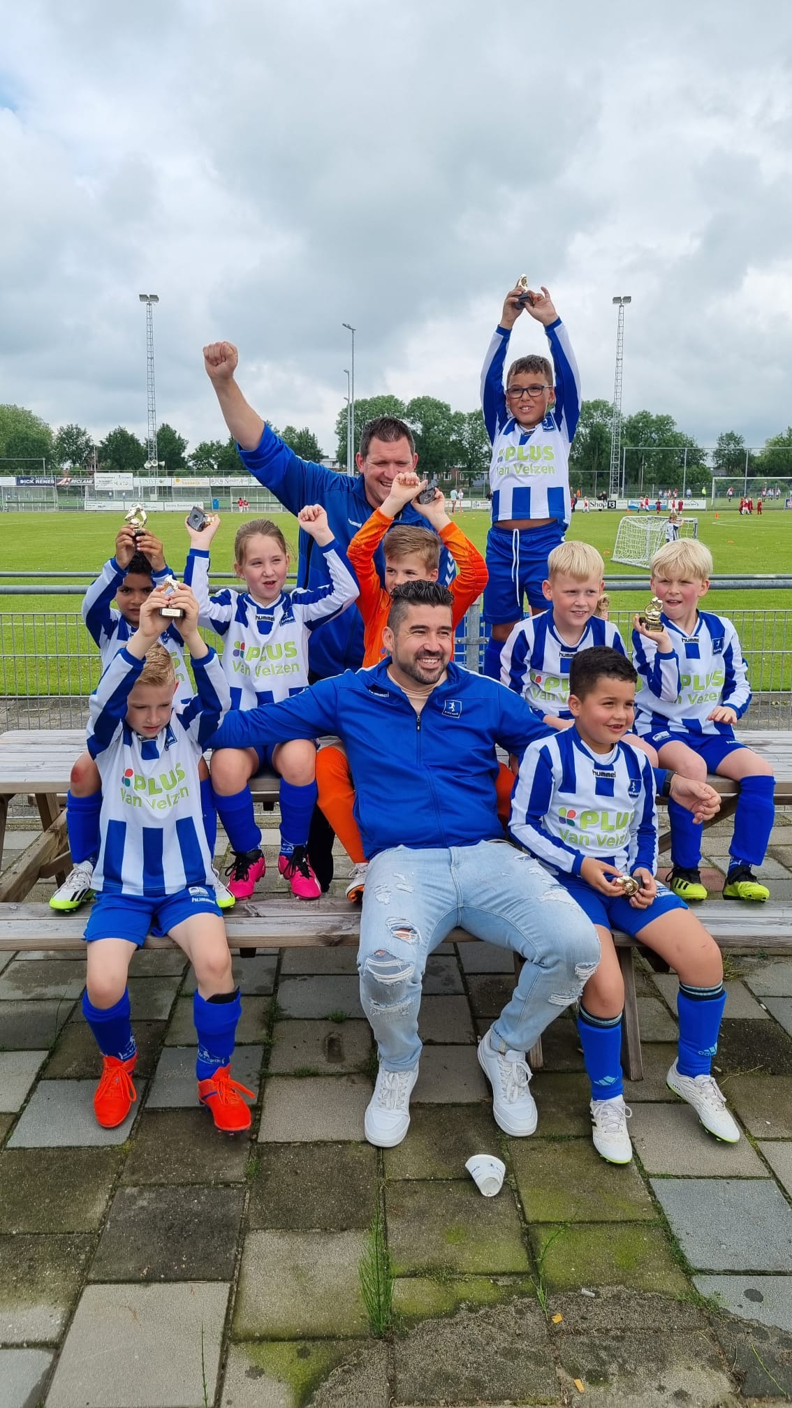JO8-1 kampioen 4e fase seizoen 2023/2024 | S.V. Lopik